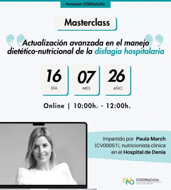 Masterclass: «Actualización avanzada en el manejo dietético-nutricional ...